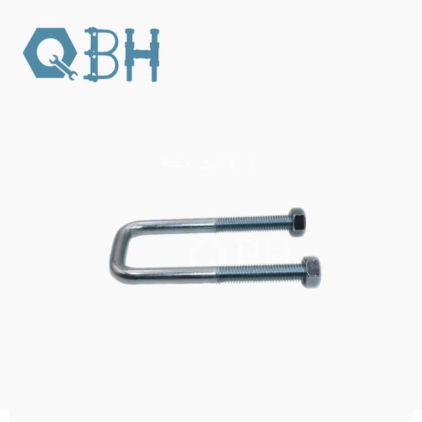 Quality Square Card Right Angle Galvanized U Bolt M6 - M10 for sale