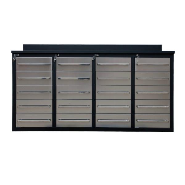 Quality OEM Supported Metal Tool Chest with Drawers and Steel Top Heavy Duty Workbench for sale