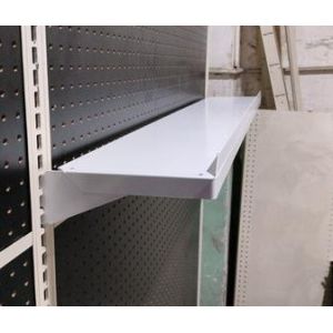 Quality Linear Steel Floating Shelf Heavy Duty Modern Retail Wall Shelving DIY Designed for sale