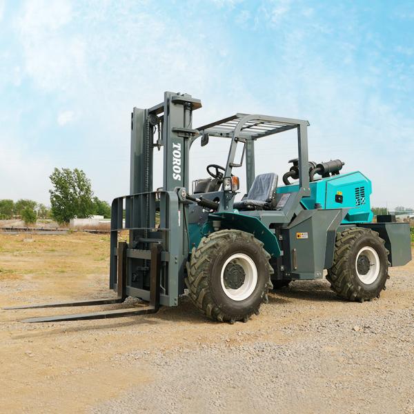 Quality EPA 5 Ton Rough Terrain Forklift 4wd for sale