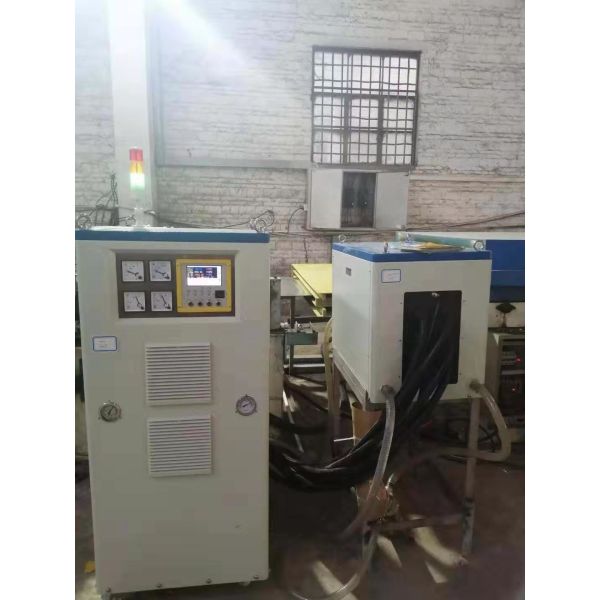 Quality 120KW Digital Water Cooled Induction Heating Machine For Forging Alum Rotor for sale