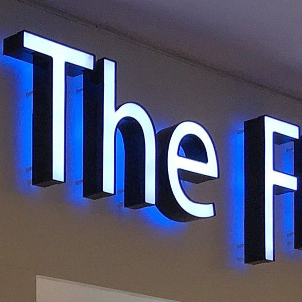 Quality Customizable Led Frontlit & Backlit Sign Back Lit Logo Sign Antirust for sale