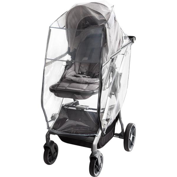 Quality EVA Customize Weather Shield Clear PVC Baby Stroller Rain Cover for sale