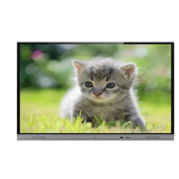 Quality 4K Interactive Whiteboard IFPD Smart Monitors Multi Touch Screen Display With Camera&mic All In One Computer For School for sale