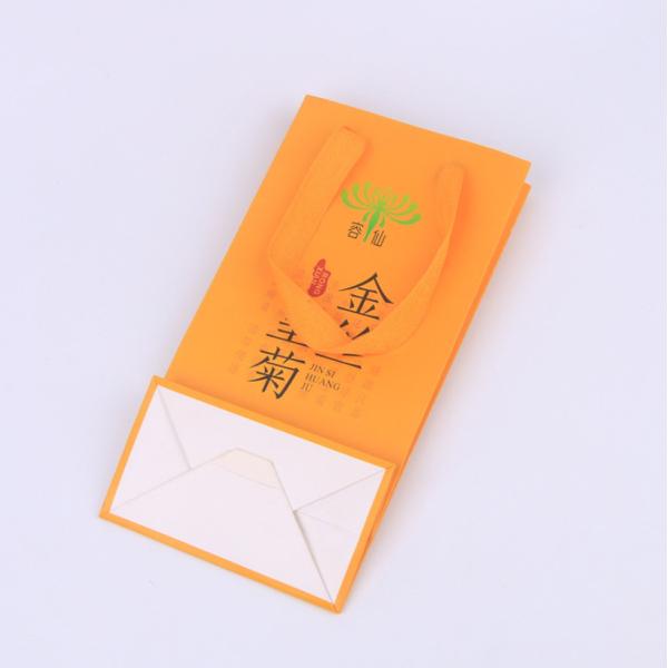 Quality Cotton Handle Kraft Paper Shopping Bags for sale