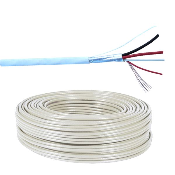 Quality 6x0.22mm2 Unshielded Stranded CCA Conductor Alarm Cable Control Cable PVC Insulation 6 Cores for sale
