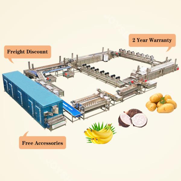 Quality Custom Heating Method French Fries Production Line for Fast and Consistent for sale