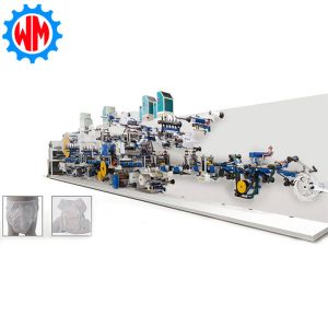 Quality 800pcs/Minute Full Servo Baby Diaper Machinery Easy Operation With ISO for sale