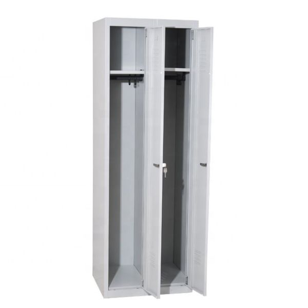 Quality Muchn Gym 2 Door SPCC Metal Storage Locker Cabinet for sale