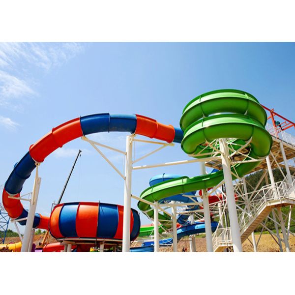 Quality Customized Color Family Boomerang Water Slide for sale