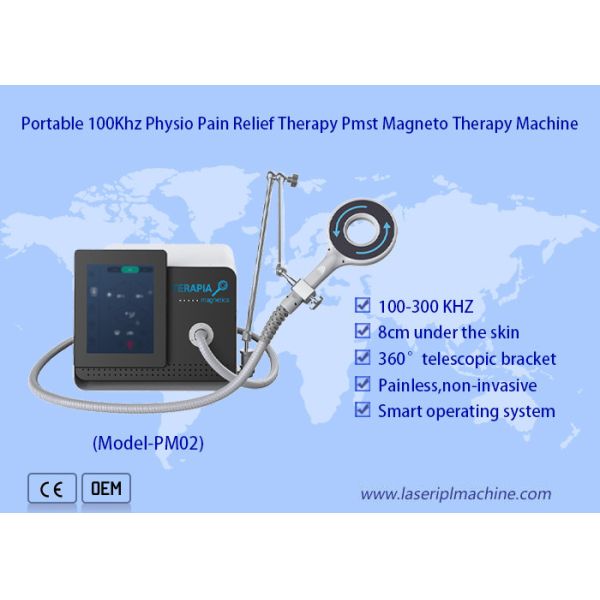Quality Physiotherapy Electromagnetic Therapy Machine Air Cooling Pain Relief Treatment for sale