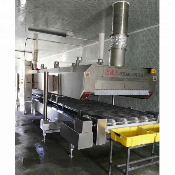 Quality Ultra Cold Small Flash Freezer 600kg/Hour 700kg/Hour For Taro Grains for sale