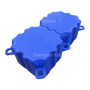 Quality Anti UV Modular Dock Cubes HDPE EPS Foam Modular Floats Floating Jetty for sale