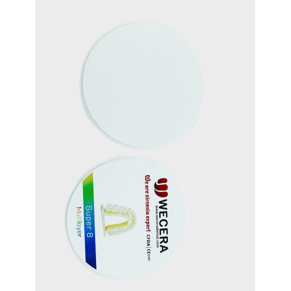 Quality 3D Pro 1200 Mpa Multilayer Zirconia Disc 5 Axis Bleach Shades CAD CAM System for sale
