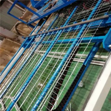 Quality Black Galvanized Iron Wire Automatic Welded Mesh Machine With Plc Touch Screen for sale