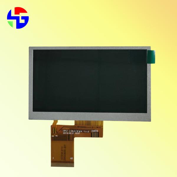 Quality Standard 480x272 High Brightness TFT Display 4.3 inch RGB Interface for sale
