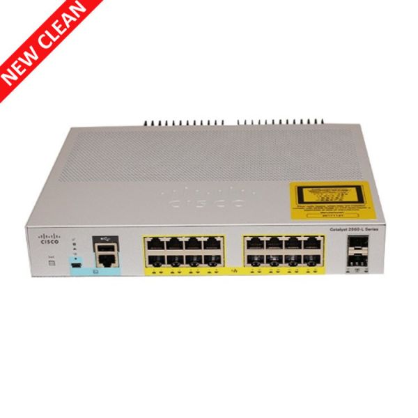 Quality Cisco Catalyst 2960L Series 16 port with poe GigE Network ethernet Switch WS for sale