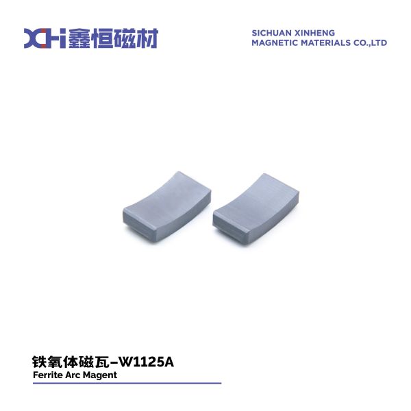 Quality Anisotropic Sintered Car Ferrite Magnets with Hexagonal Platelet Morphology and High Relative Density for Automotive Applications for sale
