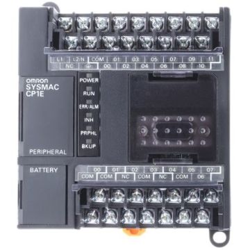 Quality DC drive Omron PLC CP1E 2A CPU Module CP1E-N20DR-A RS232C USB 2.0 for sale