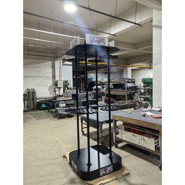 Quality Baseball Bat Rack 30”W x 30“D x 89”H for sale