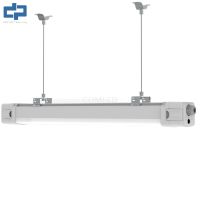 Quality 20W 2FT Linear Led Light Fixture With Sensor IP66 IK10 Led Batten Fitting for sale