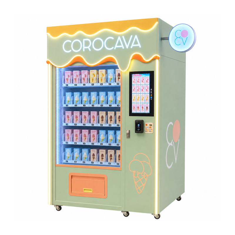 Quality WEIMI Smart Ice Cream Vending Machine with -20°C Freezer & Elevator Delivery for for sale