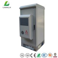 Quality Galvanized Steel 19 Inch Rack Outdoor Battery Cabinet For Telecommunication for sale