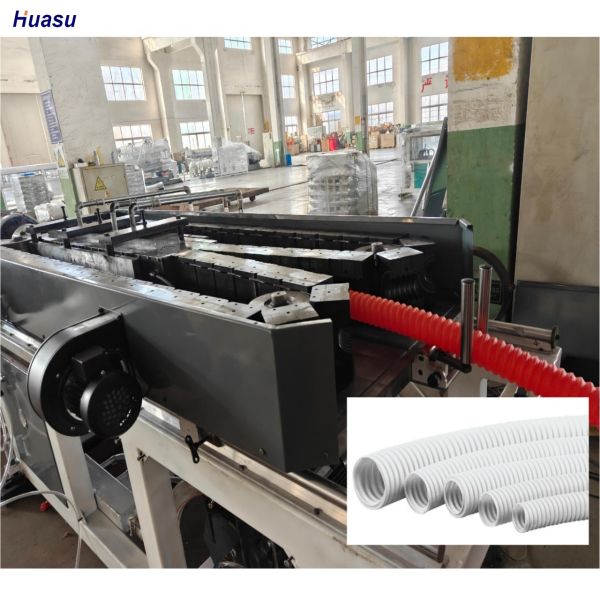 Quality Corrugated Pipe Production Line Extrusion Line Platform Facilitating Automated for sale