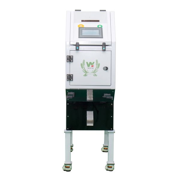 Quality Mini 1 Chute Coffee Bean Color Sorter with Embeded operation system for sale