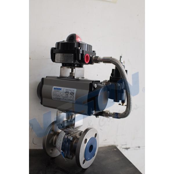 Quality CS / SS304 Pneumatic Emergency Shut Down Valve Medium Temperature Media for sale