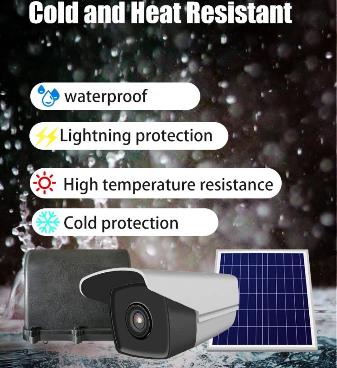 MTK6739 Android 7.0 4G Wifi Security Camera 12W For Electric Power ...