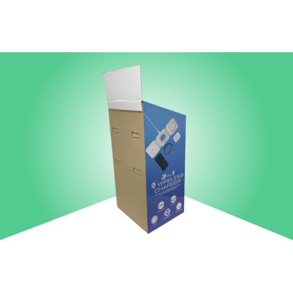 Quality Walmart Cardboard Display Stands Quarter Pallet Display For Selling Wireless for sale