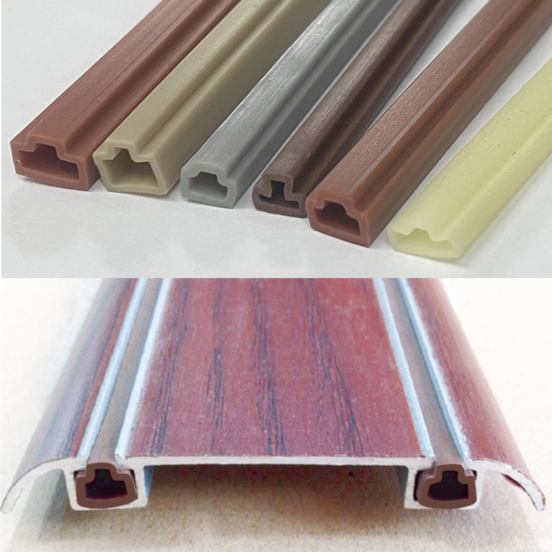 PVC TPE Wardrobe Sliding Door Dust Seal Strip With Noise Reduction from ...