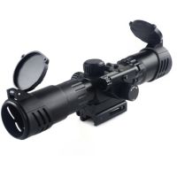Quality 3.5-10X FMC Green Film Coating KANDAR IR Laser Optic Scope Red Laser Sight for for sale