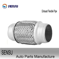 Quality Single Double Layer Stainless Steel Exhaust Flex Pipe 45×100mm Wear Resistance for sale