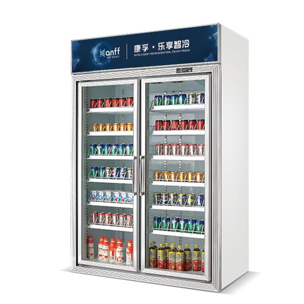 Quality Arsenbo Upright Commercial Display Refrigerator 380V White LED Light for sale