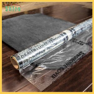 Quality Scratch Resistant Plastic Carpet Cover Roll , UV Protective Carpet Adhesive Film for sale