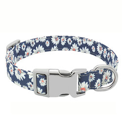 Quality Odm Oem Personalized Dog Collars And Leashes With Name Plate for sale