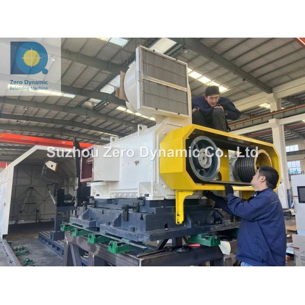 Quality High Precision 20 Ton Wind Turbine Rotor Dynamic Balancing Machine for sale