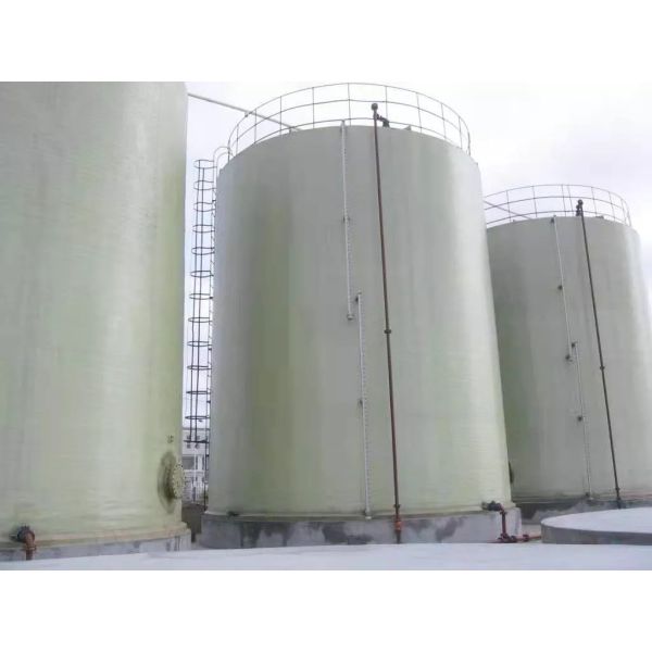 Quality 7330mm CE FRP Chemical Tank For Hydrofluoric Acid Processing for sale
