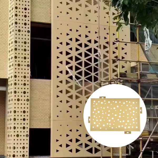Quality Modern Aluminum Veneer Panel Soundproofing For Interion Decoration for sale