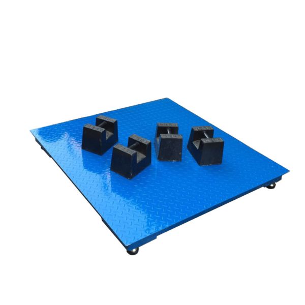 Quality 3000kg Platform Electronic Explosion Proof Floor Scale With RS232 Steel for sale