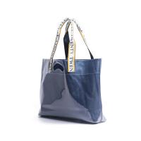 Quality TPU Shopping Shoulder Denim Bag Two Layers for sale