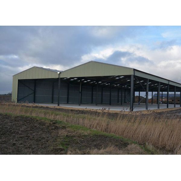 Quality Sandwich Wall Panel Double Span Prebuilt Steel Structure Factory for sale