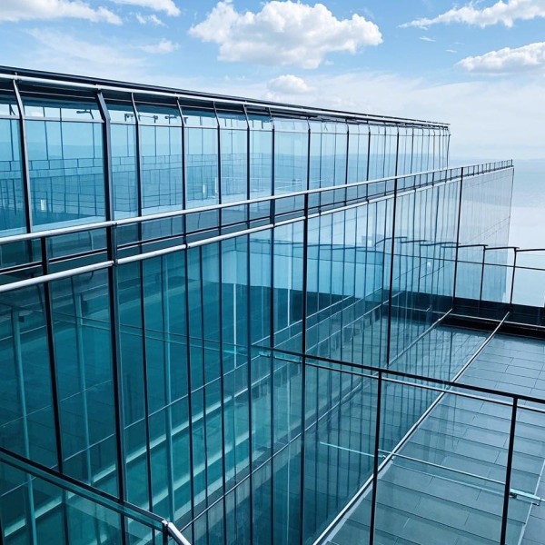 Quality 8mm 12A 8mm Insulated Glass Curtain Wall Rectangular Shape Soundproof for sale