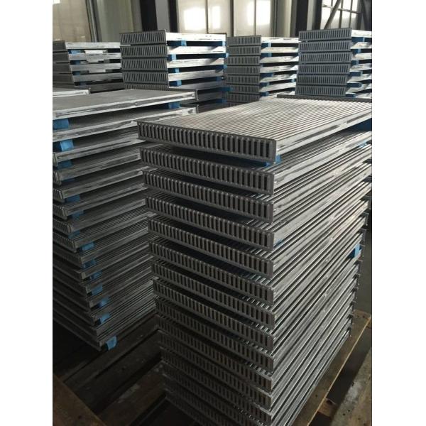 Quality Custom Aluminum Tube Fin Water cooled heat exchanger Radiator Core for sale