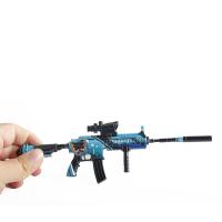 Quality Assault Rifle Luo Xiao Hei Zinc Alloy Gun Keychain Mold 22CM M416 for sale
