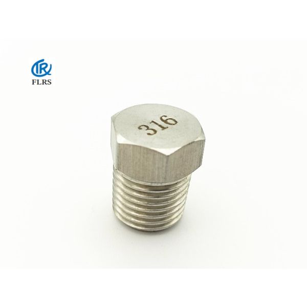 Quality ASME B16.11 Hexagon Head NPT BSPT A182 Threaded Plug for sale