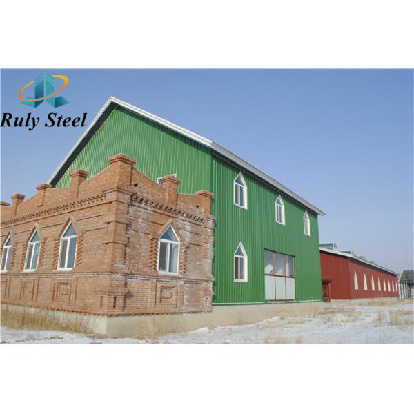 Quality Large Span Steel Structure Building Prefab Metal Construction Materials for sale