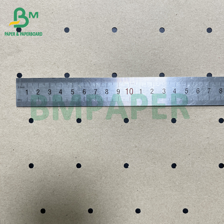 70gsm Recyclable Round Hole Perforating Underlay Kraft Paper For Garment Factory